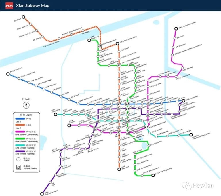 Xi'an Metro Line 6 is on its Way | Hey-Xian.com